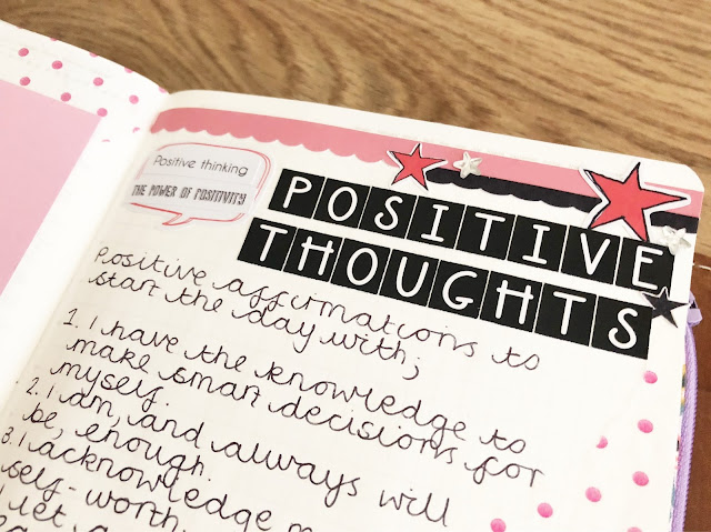 Positive Thoughts - Journaling with Chloé & a Challenge - Lollipop Box Club