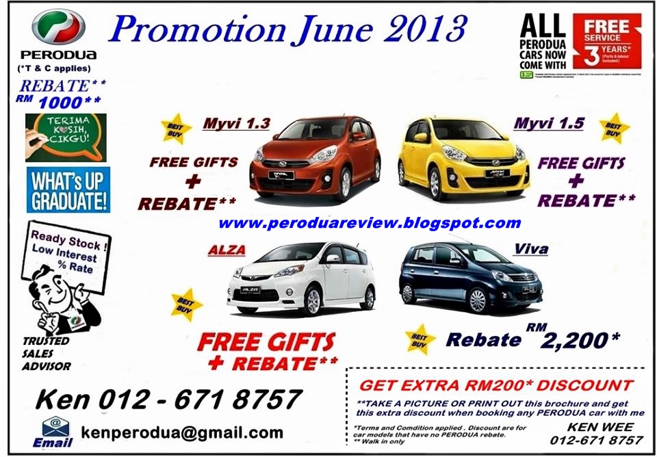 Perodua Promosi Malaysia- 012-671 8757