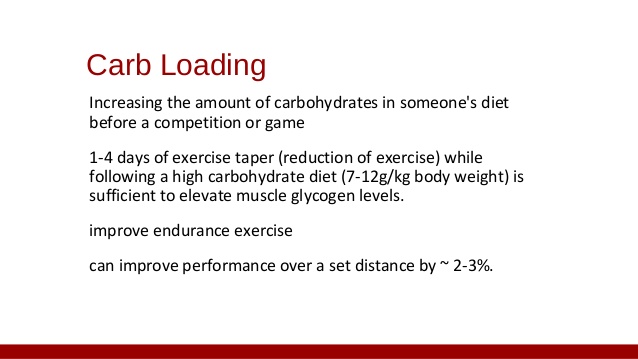 MND Run to New York: The Science Behind "Carb Loading"