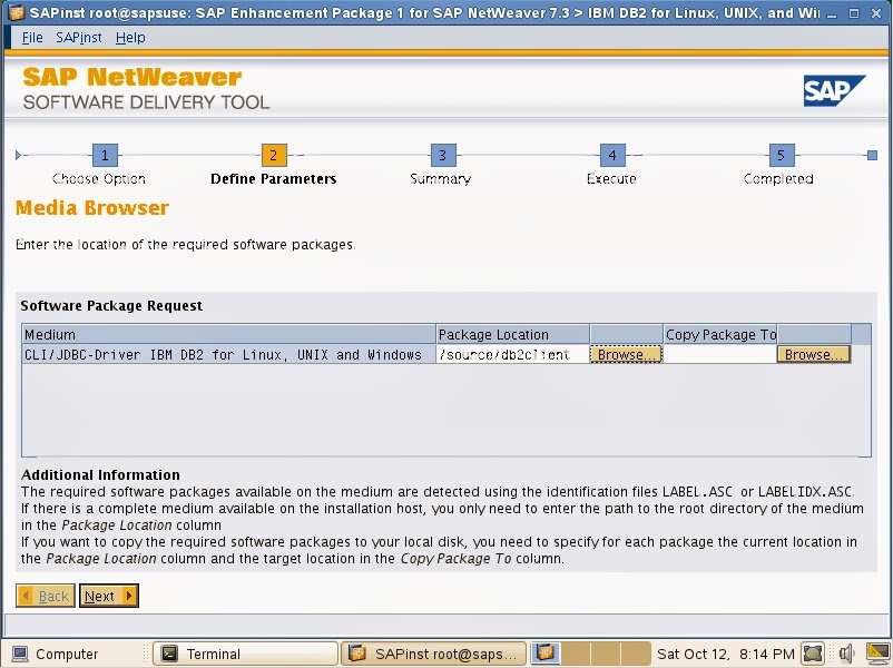 SAP Installation in Linux Step-by-step (Part 3)