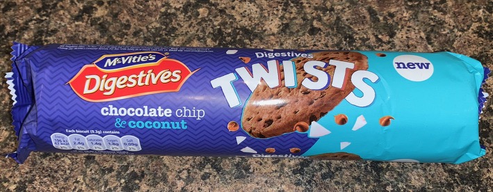 FOODSTUFF FINDS: McVities Digestives Twists - Chocolate Chip and ...