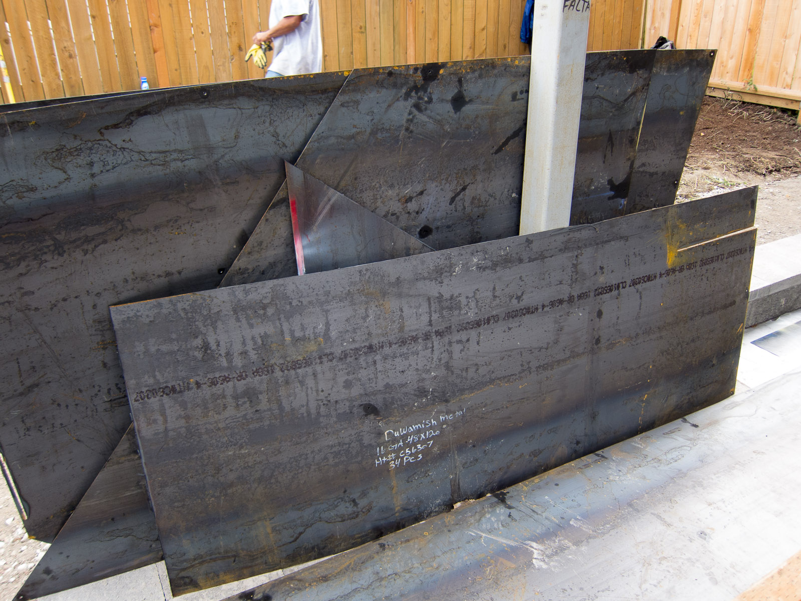 The Viretta Park Residence: Siding Part 3 - Corten Steel