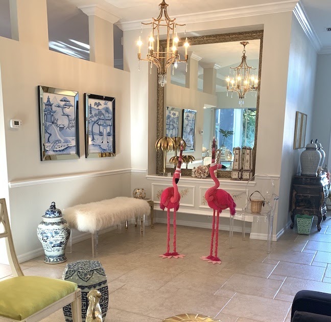 Chinoiserie Chic: A Tropical Chinoiserie Christmas