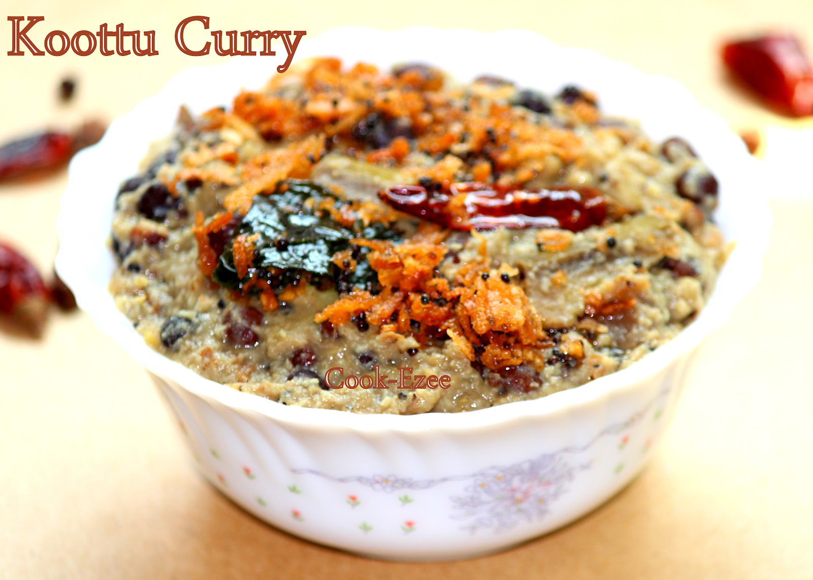 COOK-EZEE: Kannur Style Koottu Curry(Malabar Kootu Curry)