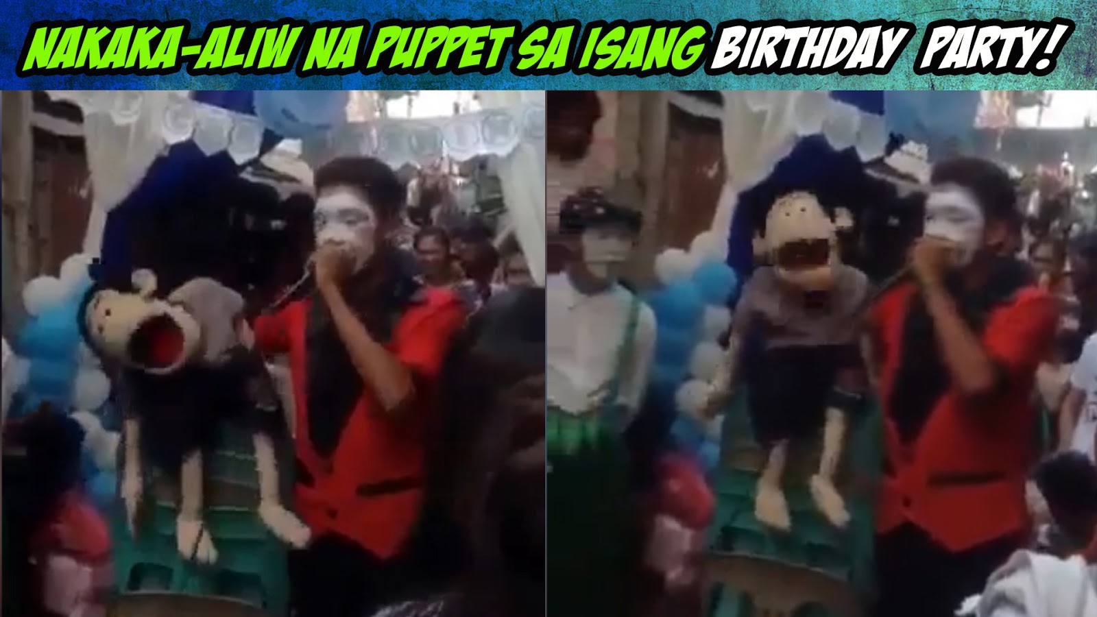 Viral Now | Puppet Show sa Isang Birthday Party Sobrang Nakaka-Aliw!