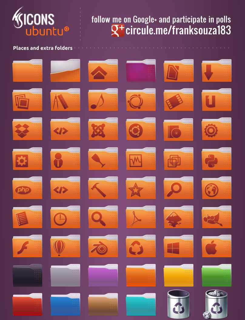 FS Icons Ubuntu, un pack de iconos bastante chulo ~ Apoyo Ubuntu