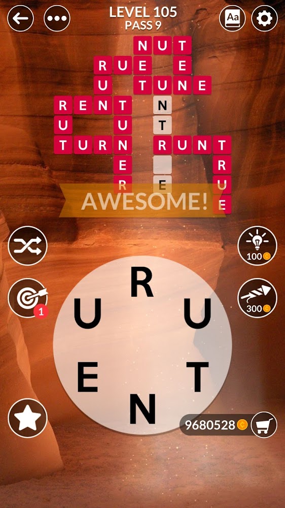 Wordscapes Level 105 Answers ~ Doors Geek