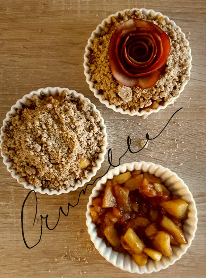 cupcakes and city: Jablečný crumble