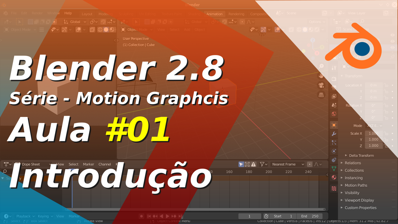 Blender Motion Graphics - Introdução