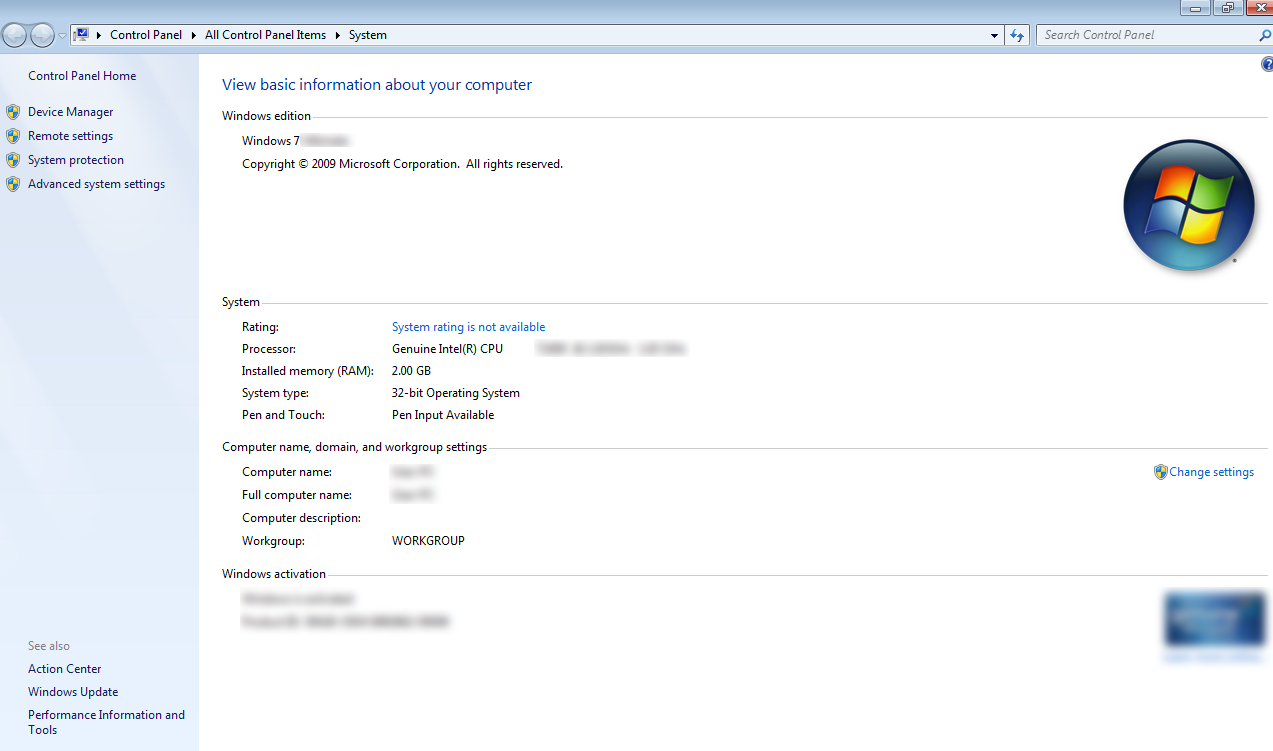 How to identify what type of windows currently installed in your computer?