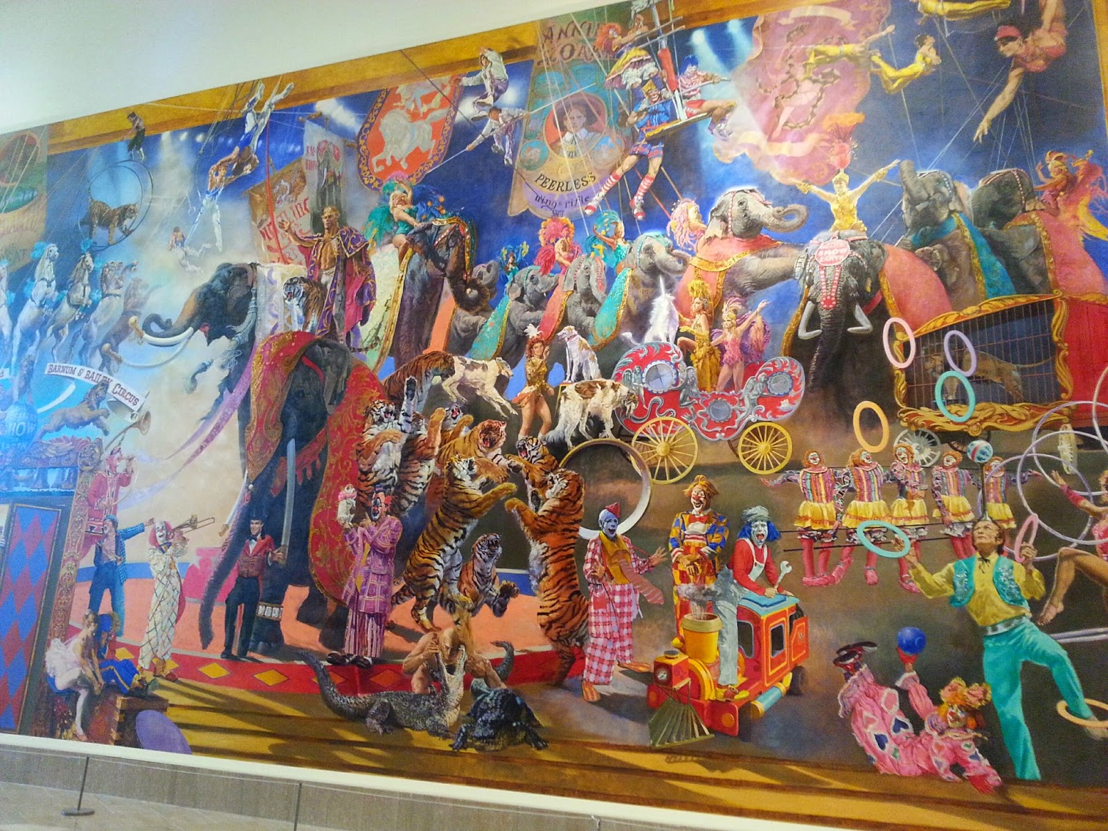 EXPLORING THE WORLD: CIRCUS MUSEUM AND SINKHOLES AND OWLS AND SUCH!