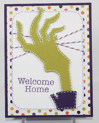 Simply Pam: A Creepy Welcome Home Card