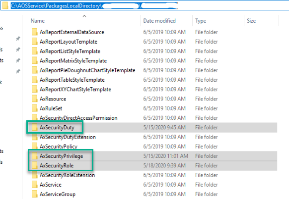 Dynamics AX/365FO: 2020