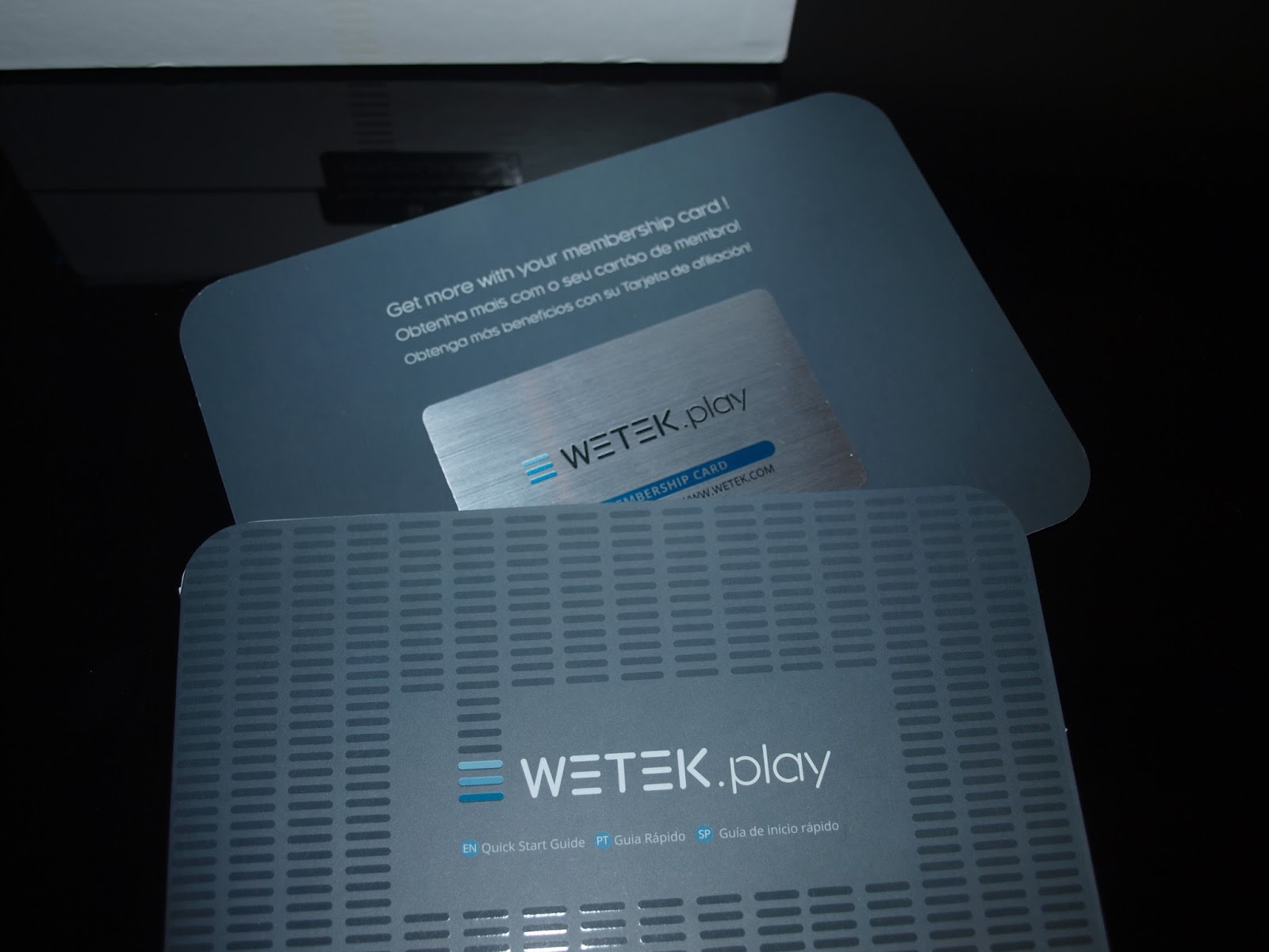 A Minha Casa Digital: Unboxing: WeTek Play (Primeiras Impressões)