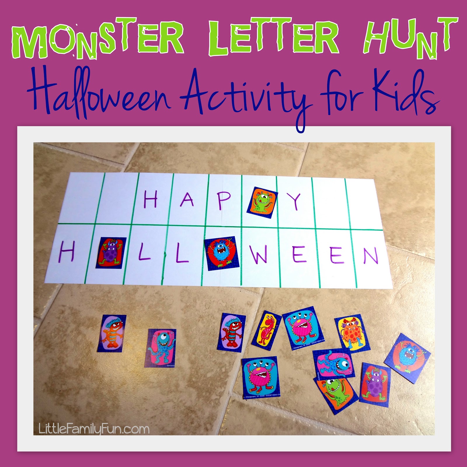 Little Family Fun: Monster Hunt
