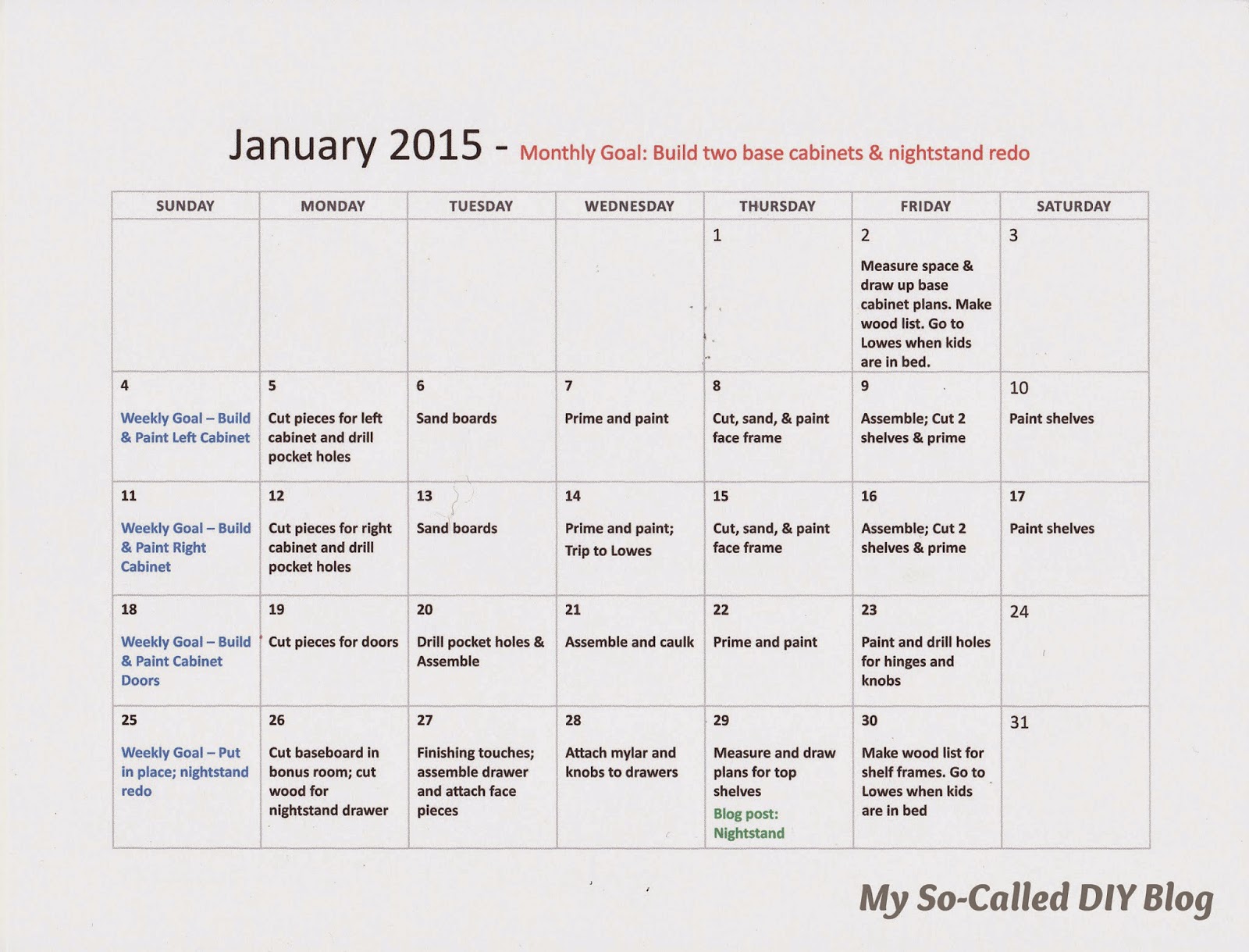 My So-Called DIY Blog: How I Do DIY Projects with Three Young Kids