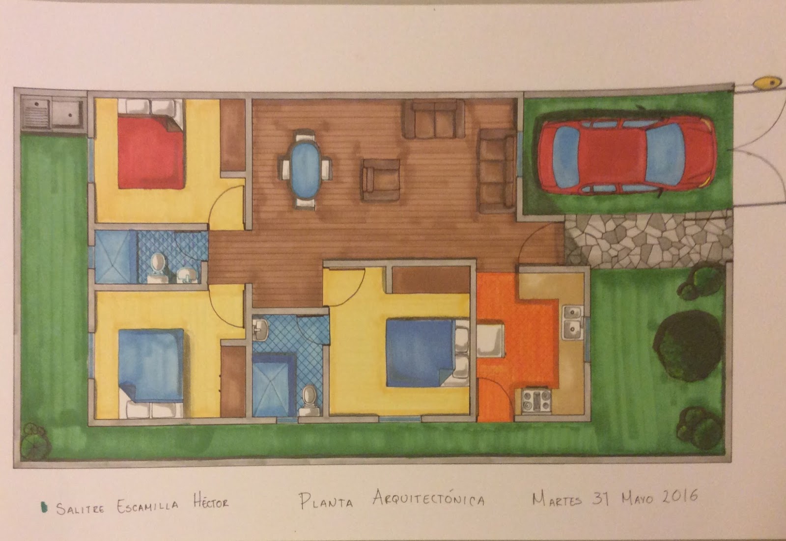 Arquitectos en Proceso: Planos Arquitectónicos a Color Vol. 2