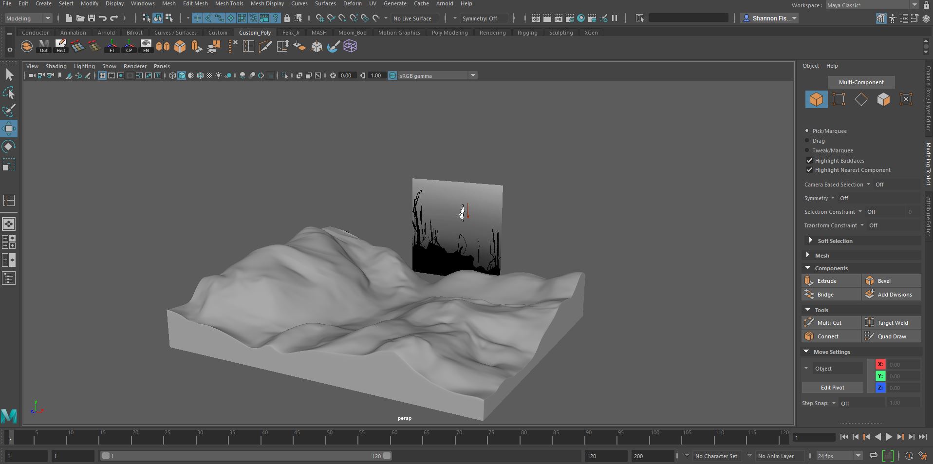 Modelling In Maya- Environment Modelling- Part 1