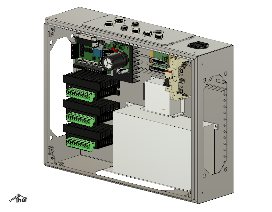 DiscoverThat - Journal: CNC controller enclosure - Shapecut part 3