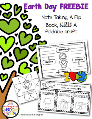 Kindergarten Boom Boom: Earth Day Blog Hop FREEBIE