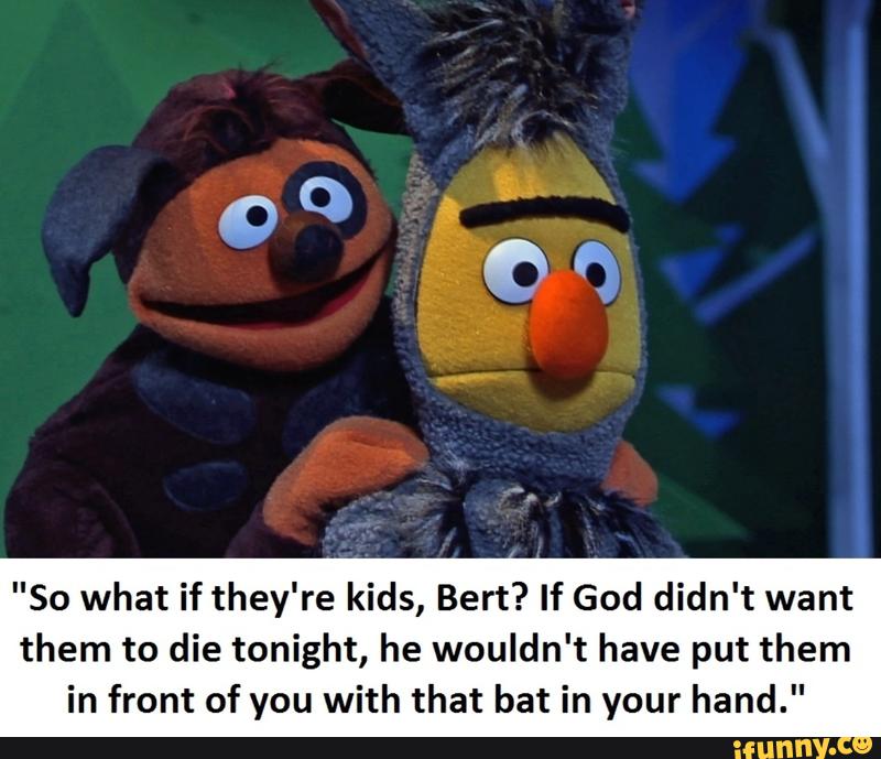 Speak of the Devil: The Cute Bat And The Angry Muppet