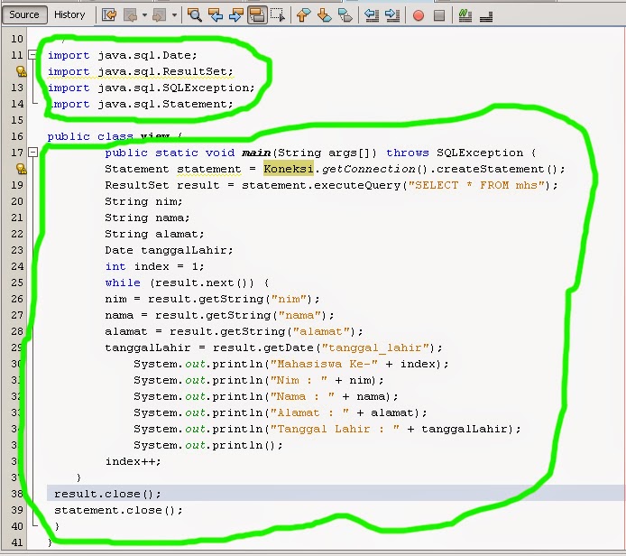 View Database MySQL Menggunakan NetBeans | Berbagi Informasi View Database MySQL Menggunakan NetBeans | Berbagi Informasi