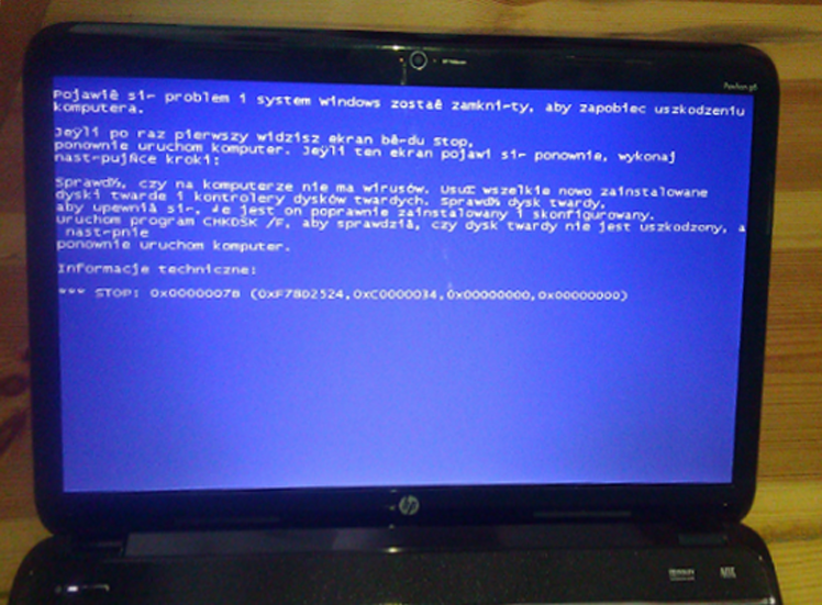 Cara Mengatasi Layar biru Pada Komputer/Laptop - Hudaa Service PC
