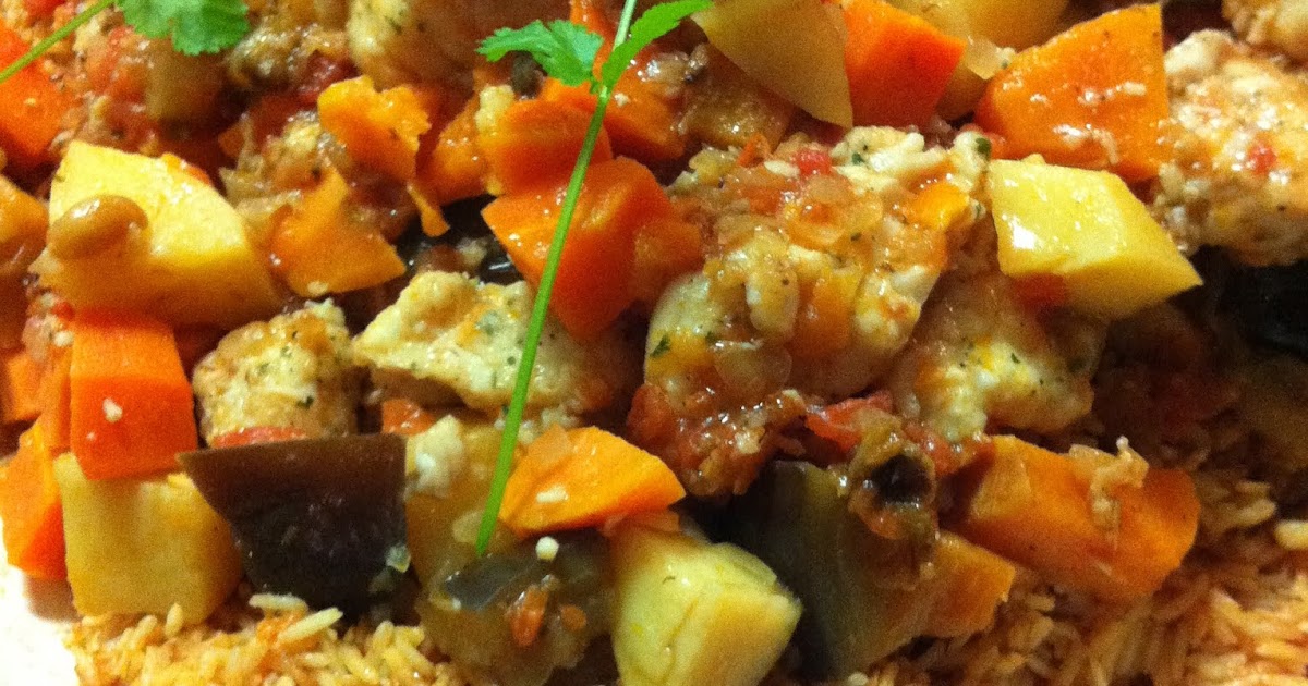 Mauritania: Thieboudienne Fish with Rice & Date Couscous