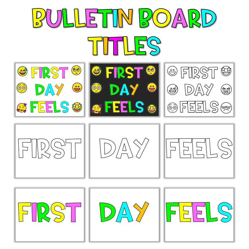 Little Mrs. Bell: Back to School Emoji Writing