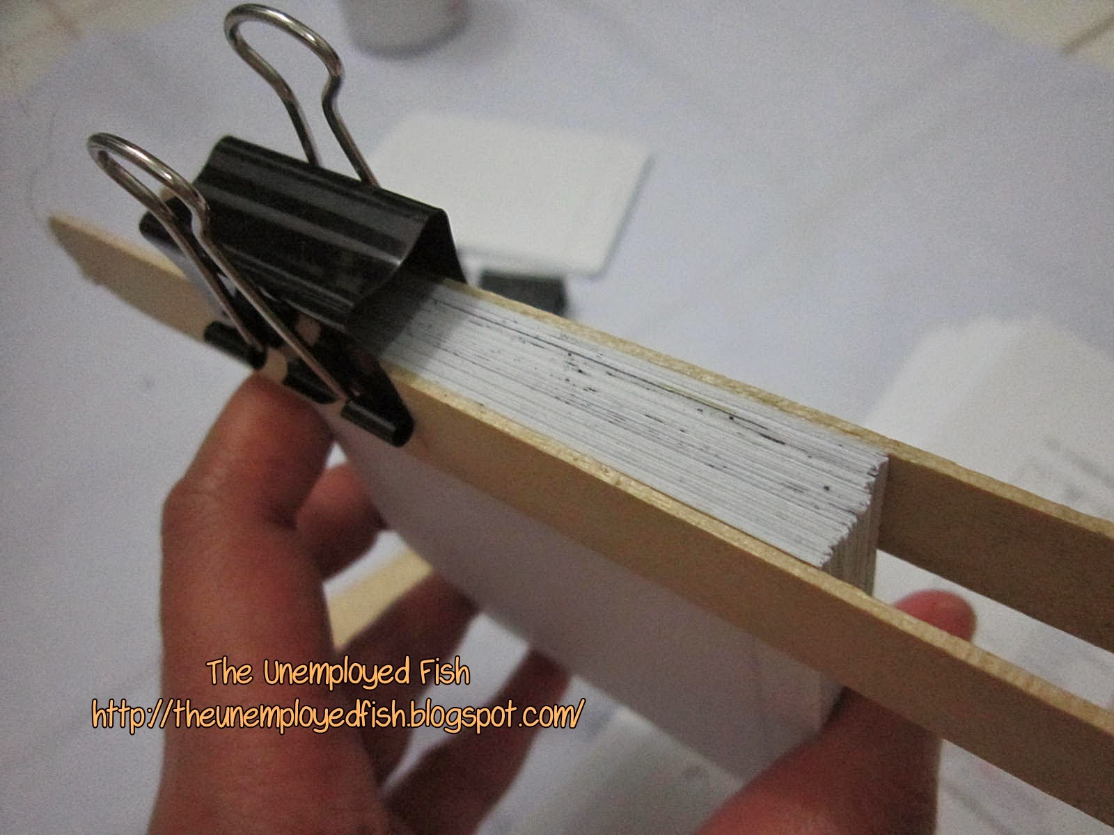 The Unemployed Fish: DIY: Notepads