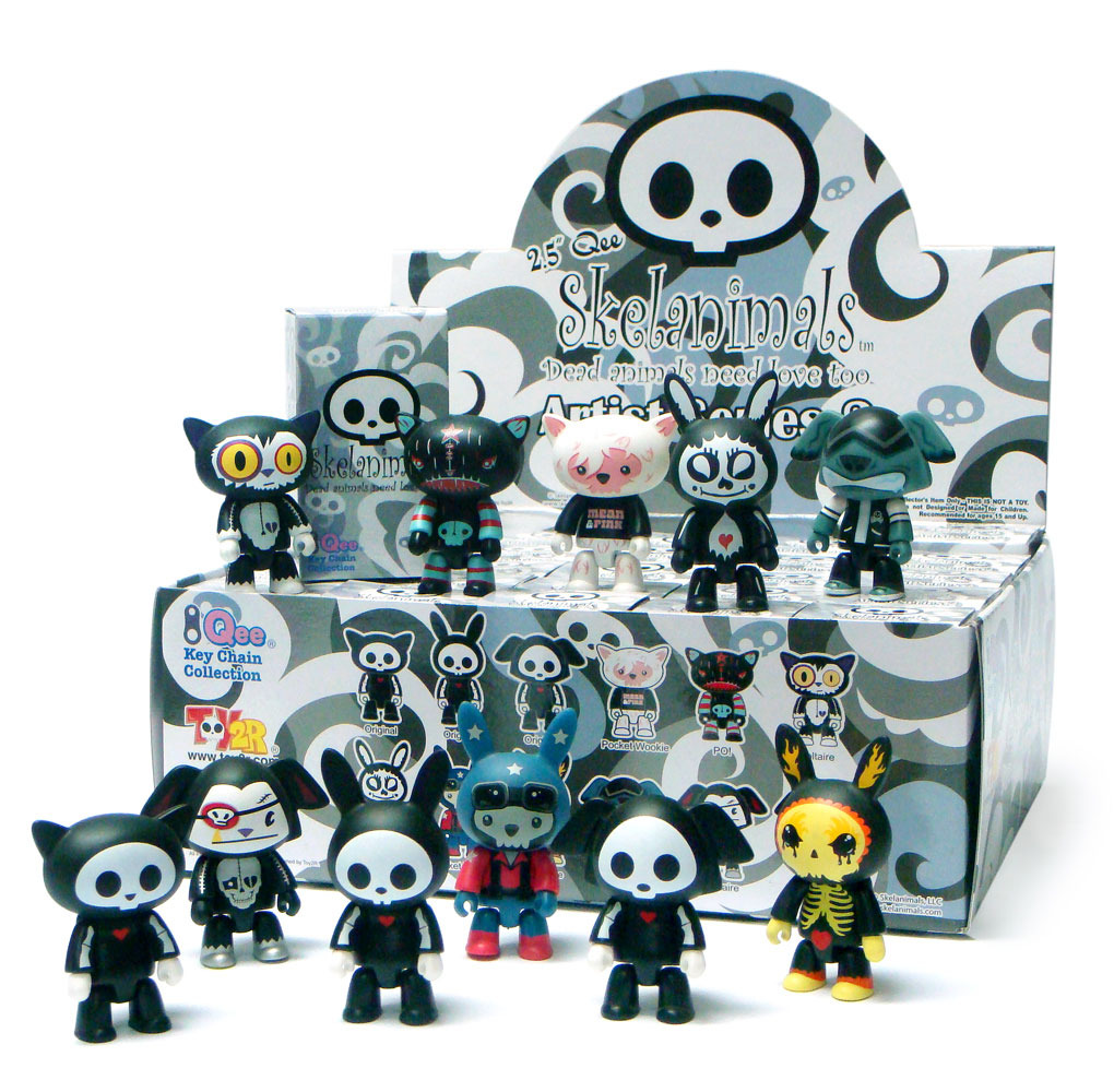 J.ME. (￣ε(#￣): Toy2R x Skelanimals Artist Series 2 Qee