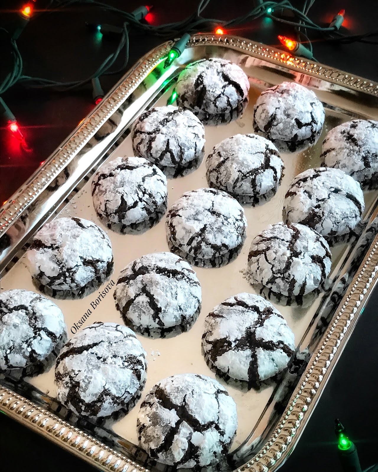 Кулинарные моменты: Печенье "Шоколадные Трещинки"