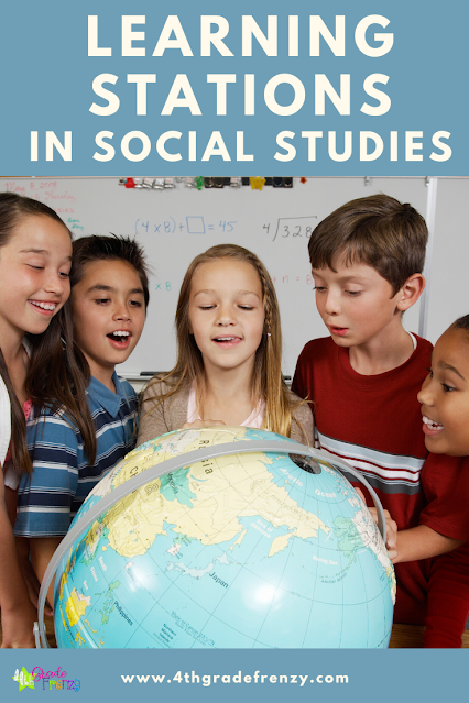 4th Grade Frenzy: How To Manage Learning Stations In Social Studies