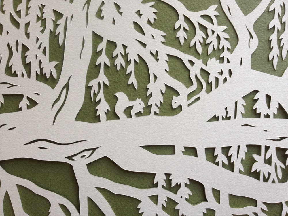 bespoke | Tree ketubot (part 2) | Woodland Papercuts