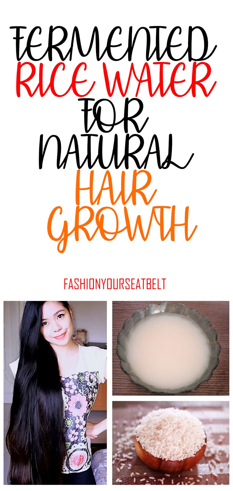 Fermented Rice Water For Natural Hair Growth