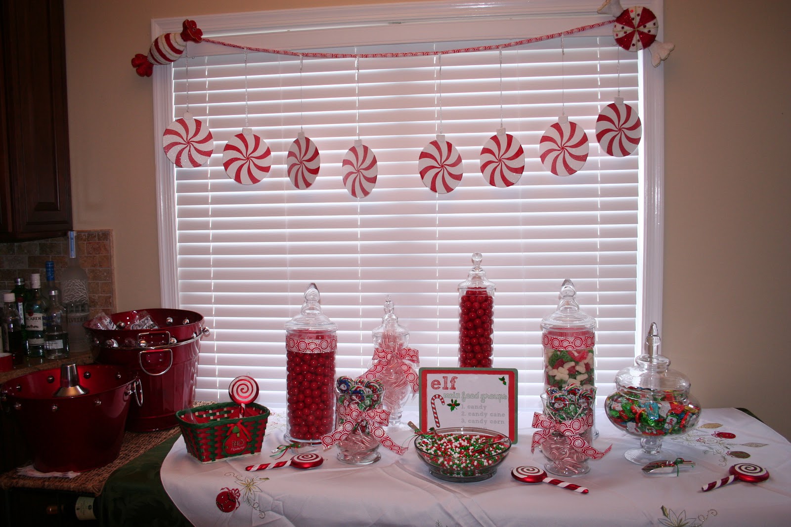 Classic Events By Kris: Christmas Candy Buffet
