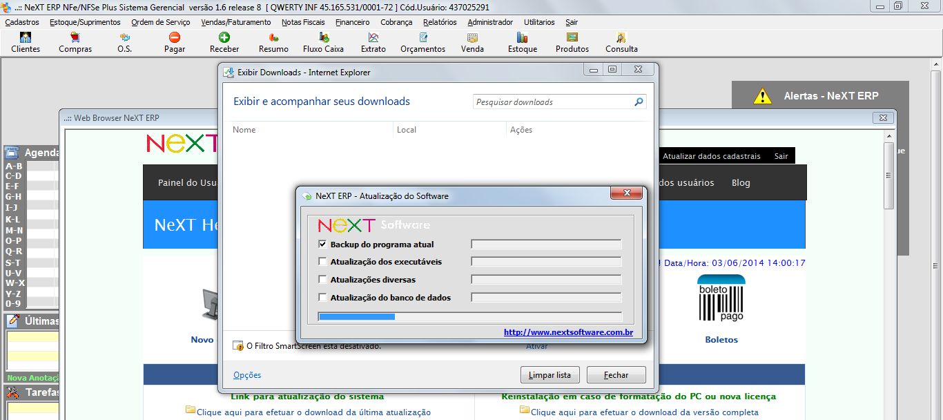 NeXT Software - Sistemas ERP e Nota Fiscal Eletrônica (NF-e / NFS-e ...