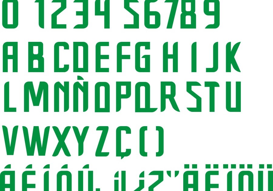 Nike 2011 font