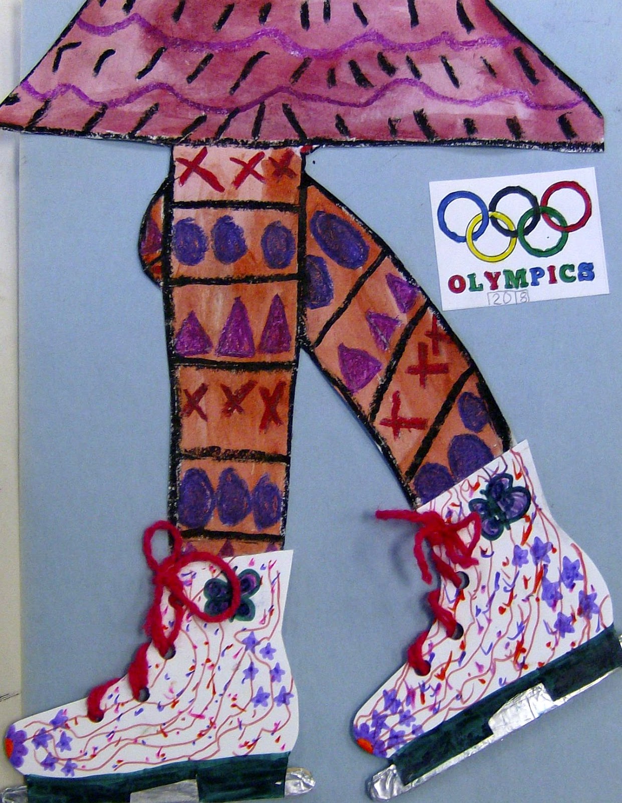 Blackfoot Art Center: Ice Skaters