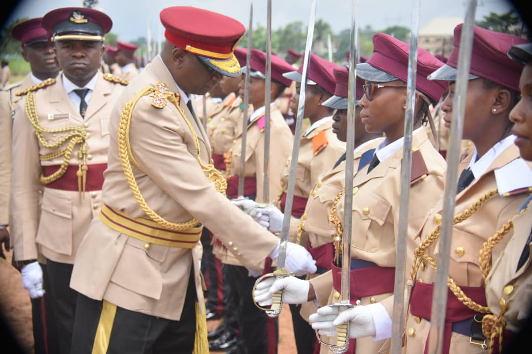 Just In :Pictures From The Passing Out Parade Of New FRSC Cadet Officers