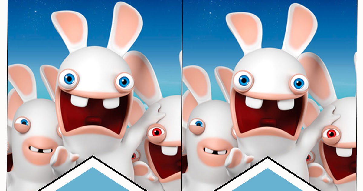 Daisy Celebrates: Rabbid Rabbits Birthday Party Printable Files