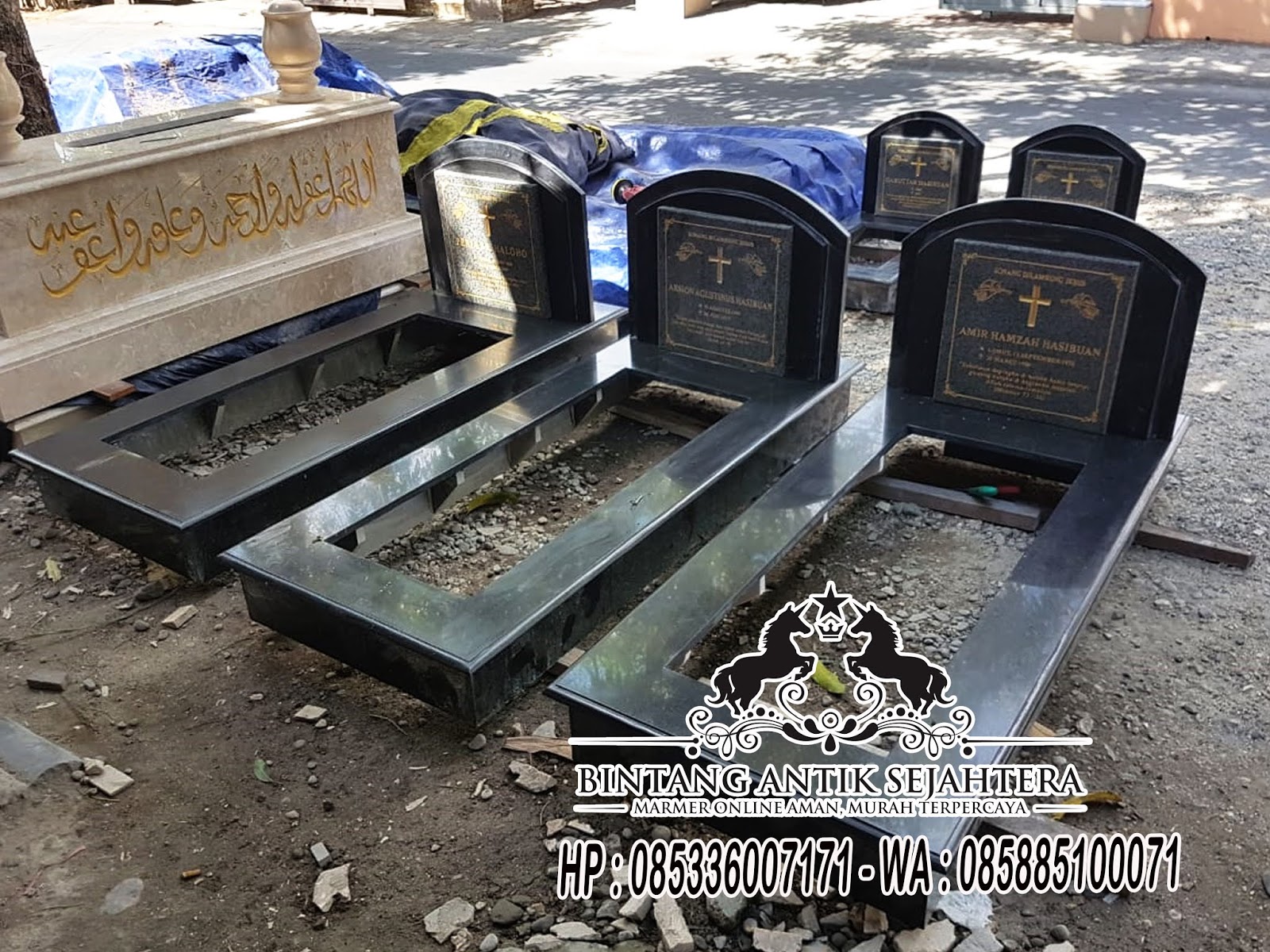 Model Kijing Makam Kristen, Kijing Kristen Minimalis, Contoh Kijing Kristen