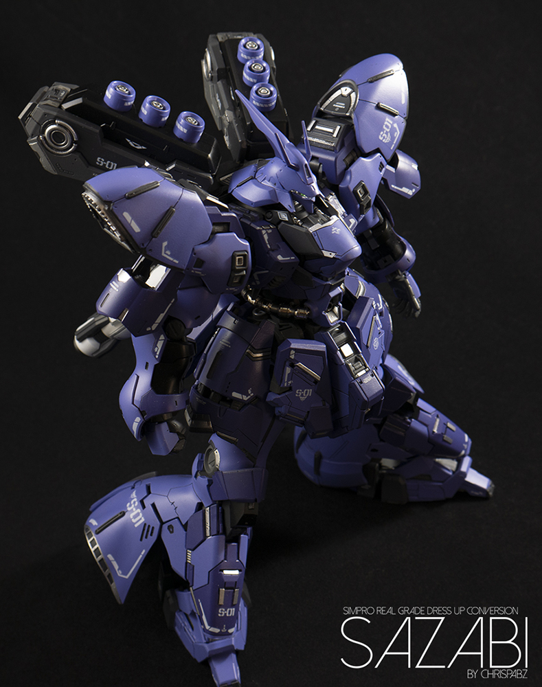 Custom Build: RG 1/144 MSN-04 Sazabi "SIMPRO Resin Conversion"