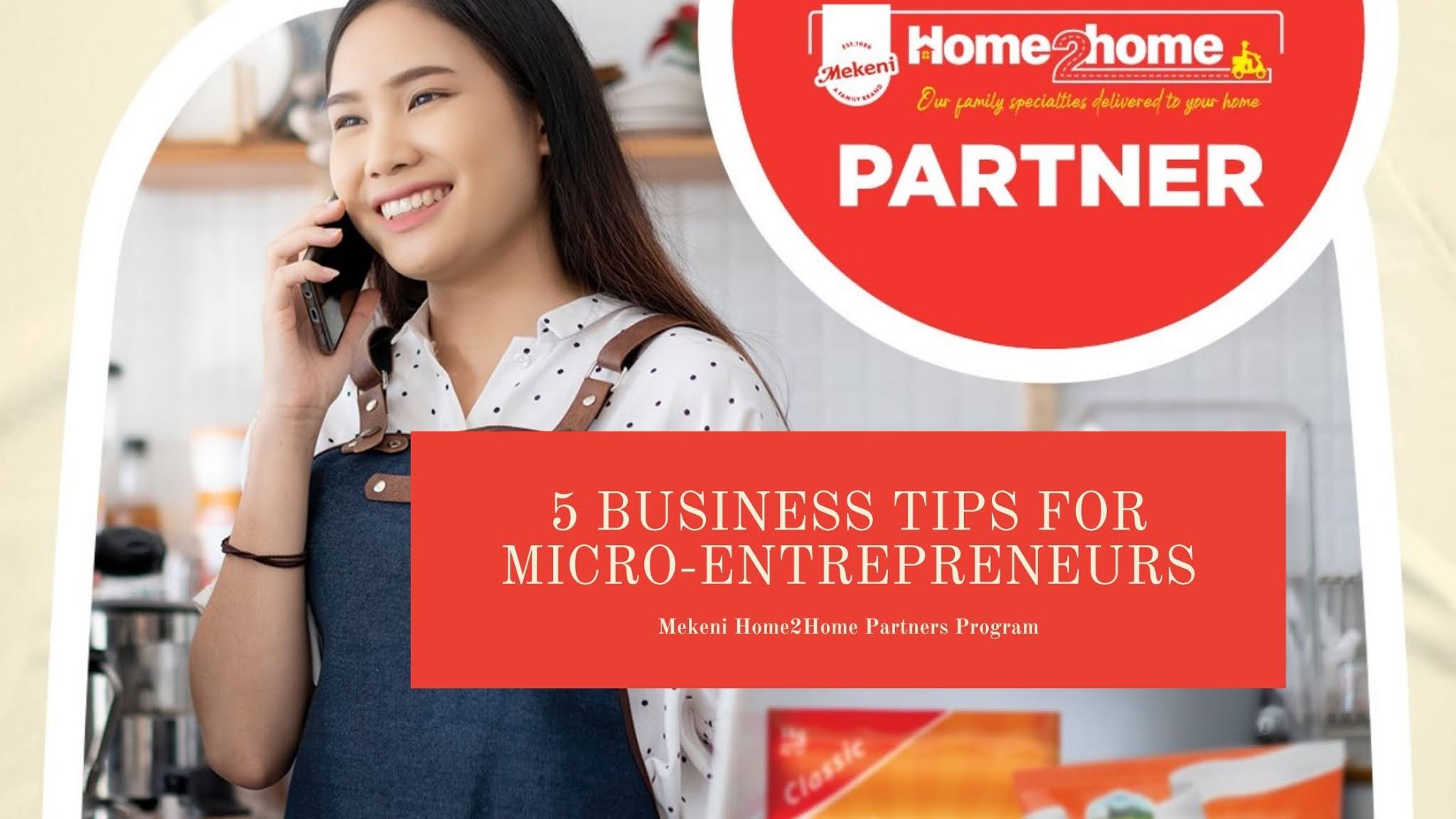 5 effective business tips for micro-entrepreneurs