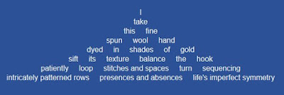 Intersections -- Poetry with Mathematics: Another Fibonacci poem