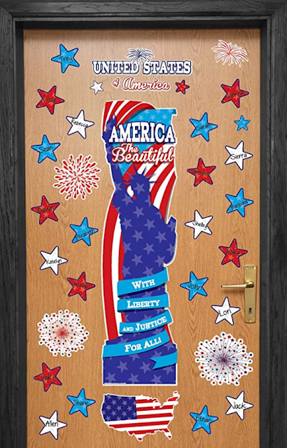 Nyla's Crafty Teaching: USA Patriotic Classroom Decor
