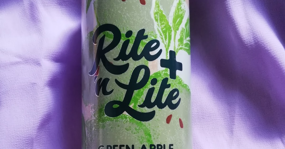 Cienanigans: RITE 'N LITE + GREEN APPLE + TEA