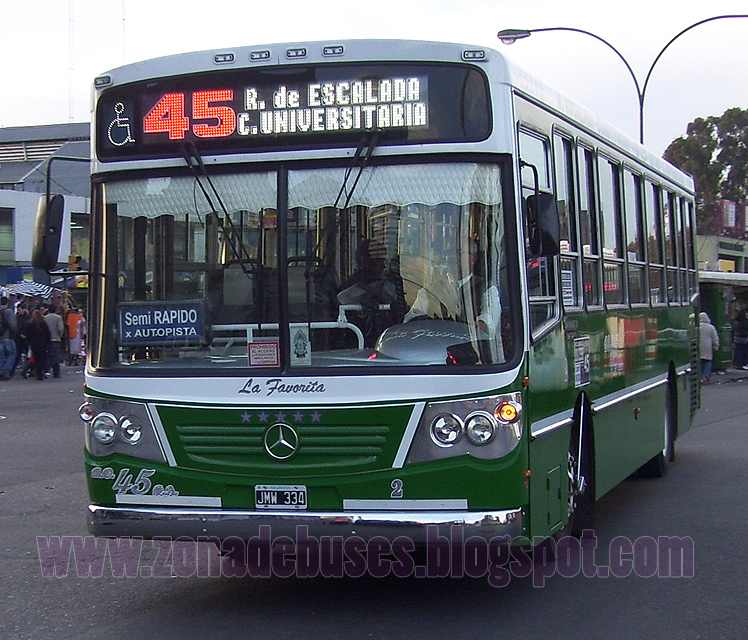 Colectibus - Zona de Buses: LINEA 45