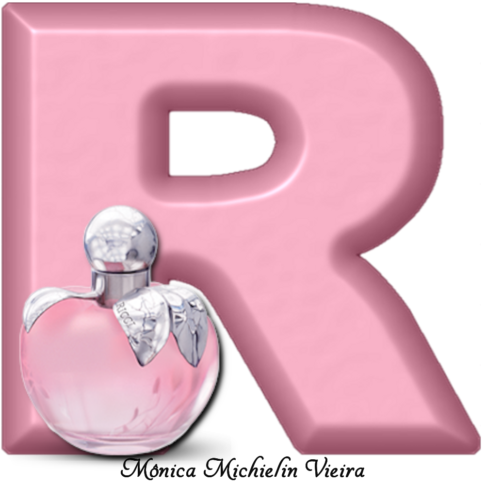 M. Michielin Alphabets: NINA RICCI PERFUME ALPHABET PNG, ALFABETO DO ...