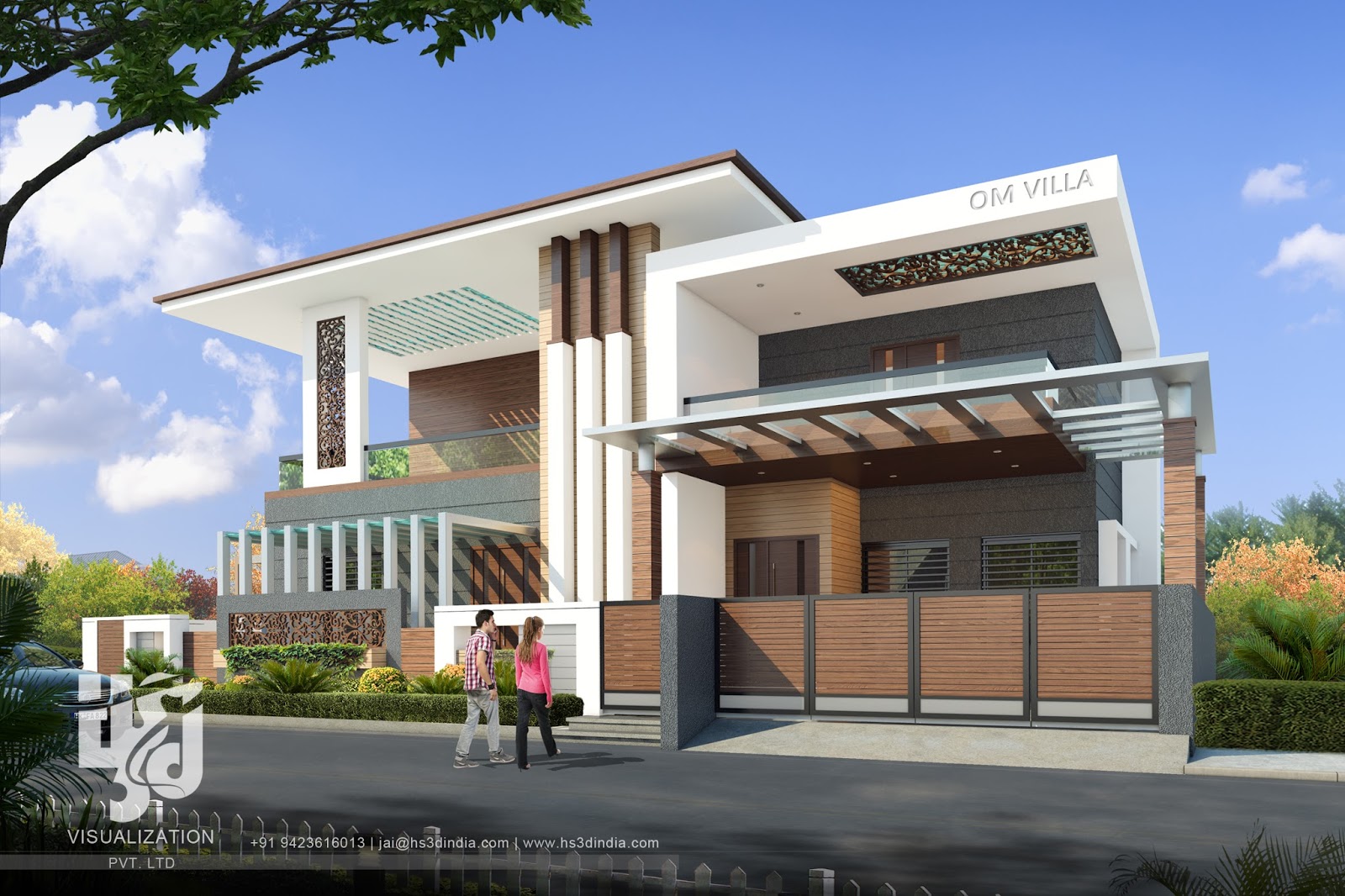 3D EXTERIOR DESIGN DAY RENDERINGS